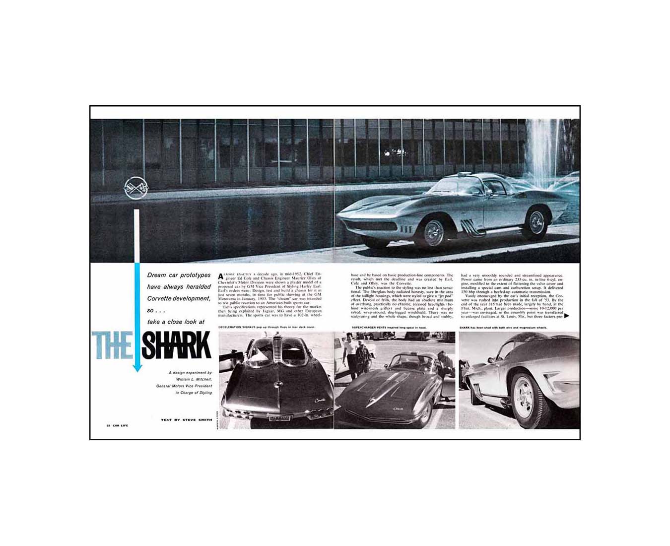 1962 Chevrolet Corvette XP-755 Concept Exposed – Car Life Magazine ...
