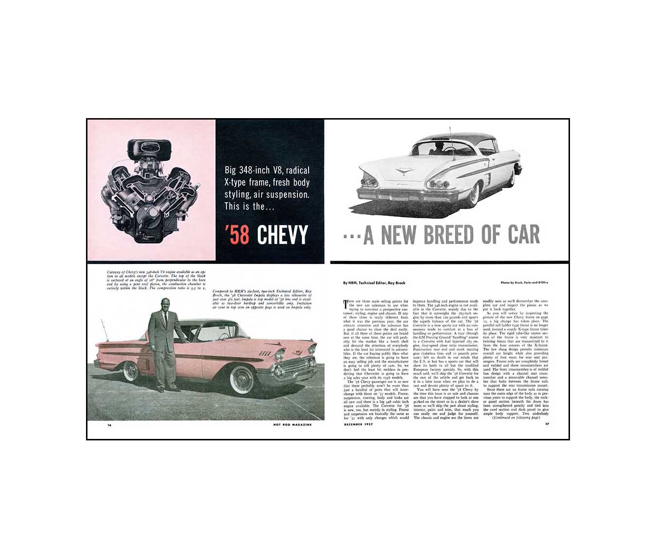 1958 Chevrolet 348 Road Test - Hot Rod Magazine - Over-Drive Magazine