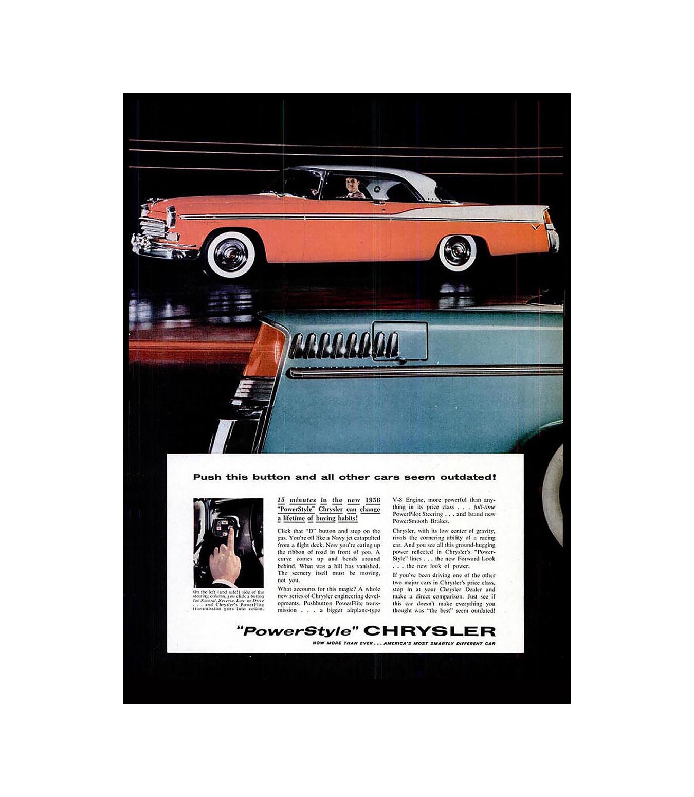 1956 Chrysler Print Ads - Over-Drive Magazine
