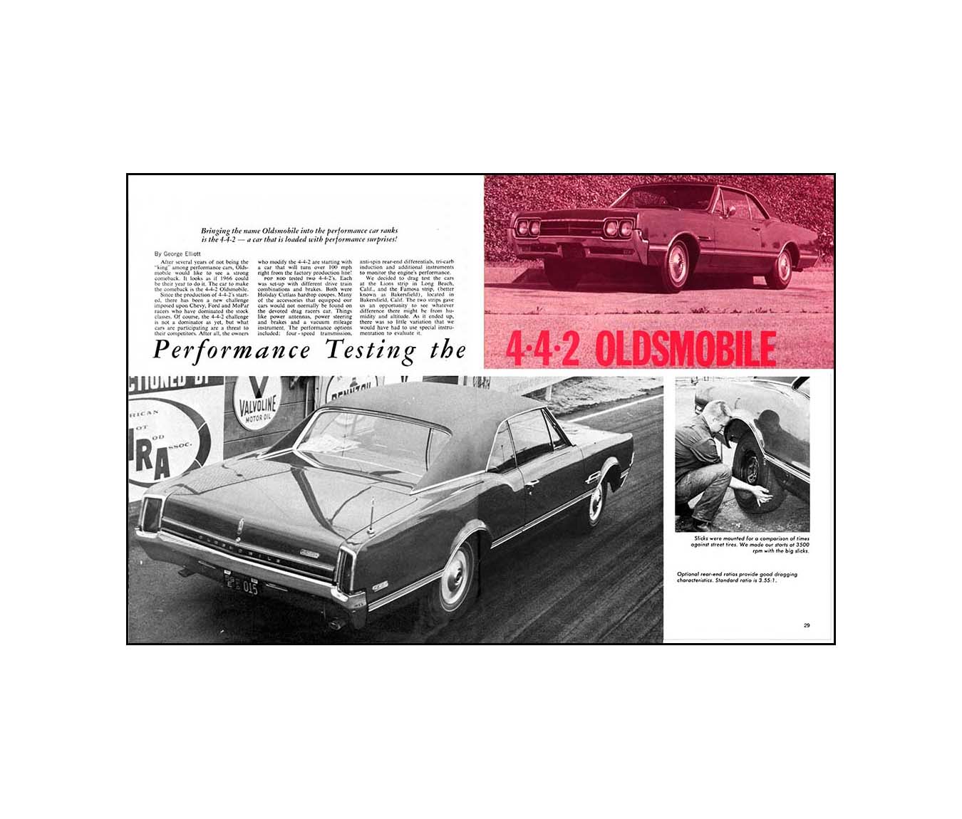 1966 Oldsmobile 442 Tri-Carb Road Test - Popular Hot Rodding Magazine ...