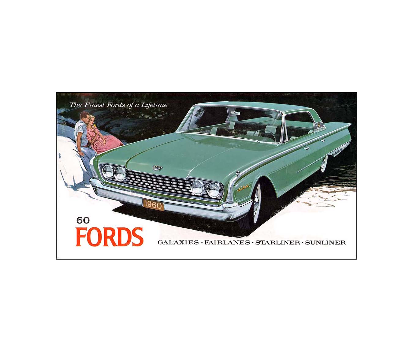 1960 Ford Large Car Brochure - Over-Drive Magazine