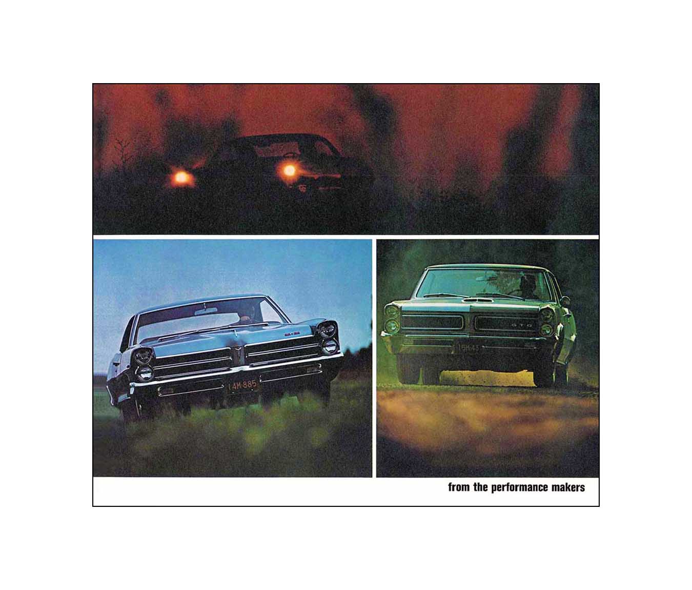 1965 Pontiac Performance Brochure - Over-Drive Magazine