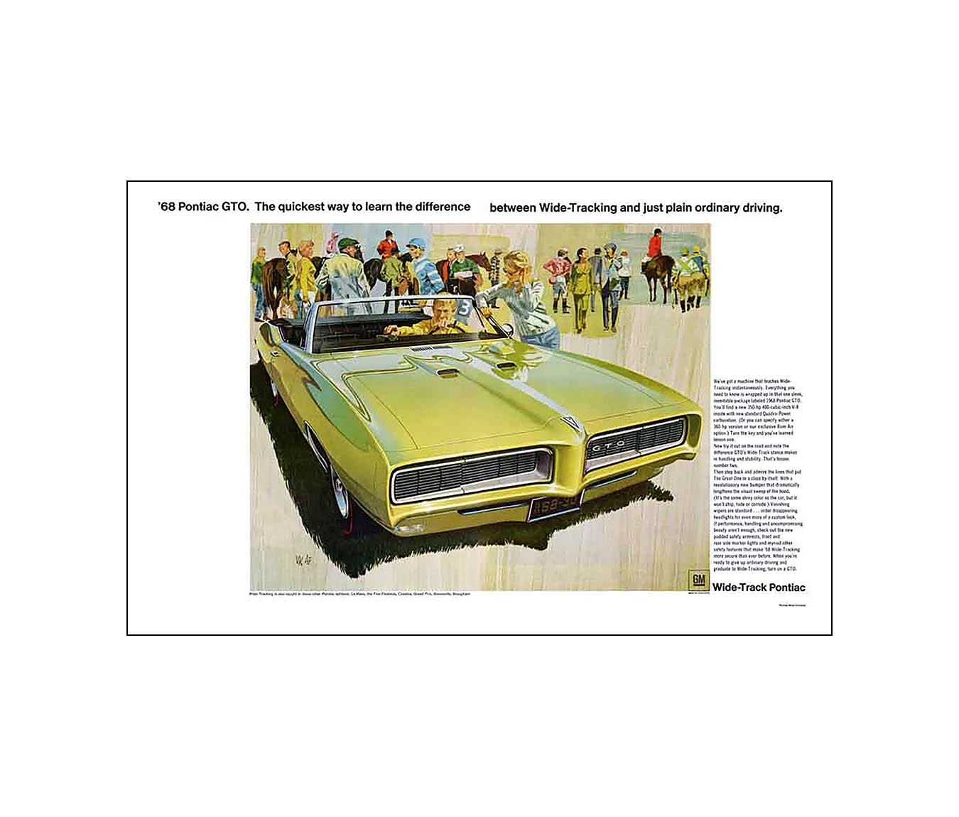 1968 Pontiac GTO Print Ads - Over-Drive Magazine