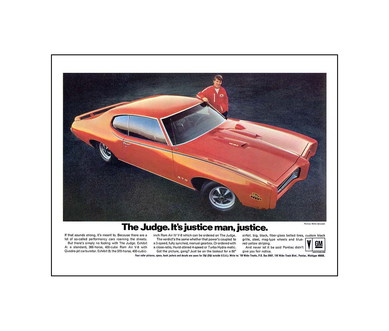 1969 Pontiac GTO Print Ads - Over-Drive Magazine