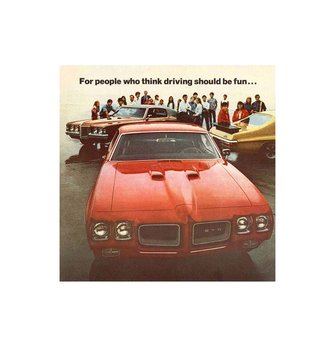 1970 Pontiac Performance Brochure - Over-Drive Magazine