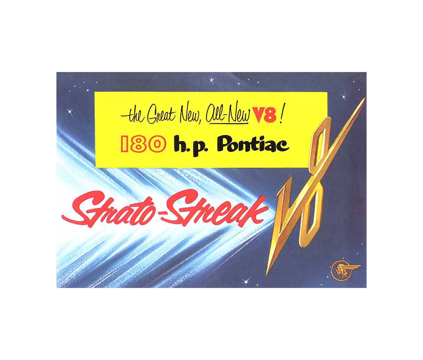 1955 Pontiac Strato-Streak V-8 Intro Brochure - Over-Drive Magazine