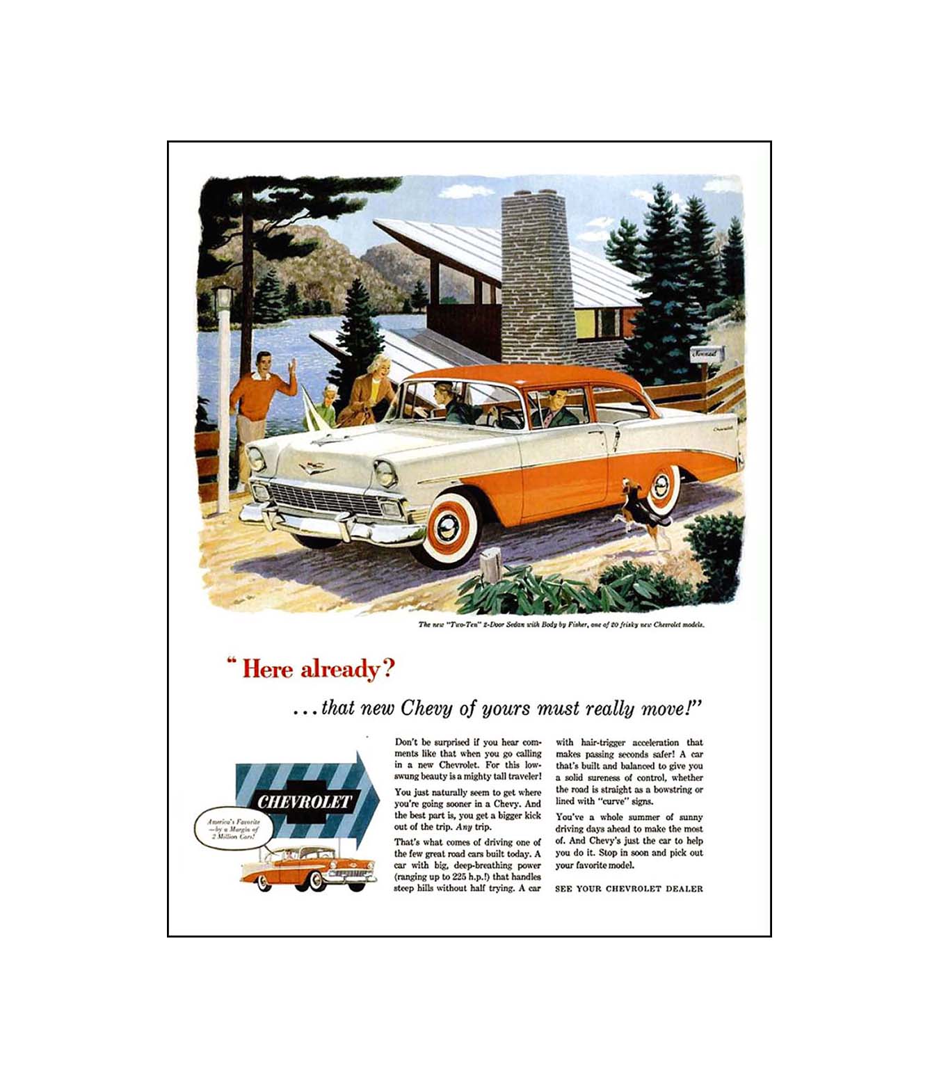 1956 Chevrolet Portrait Print Ads - Over-Drive Magazine