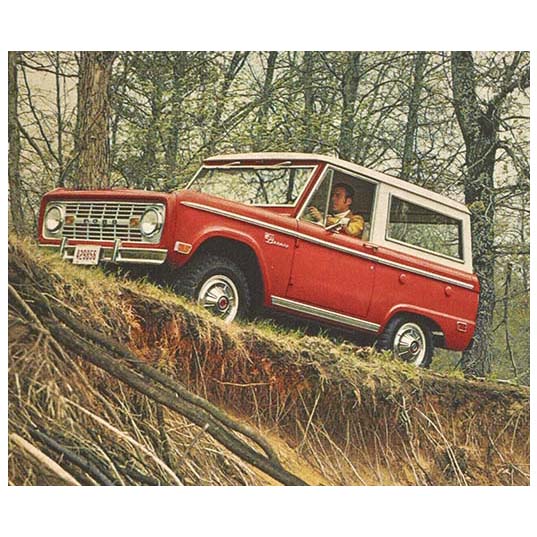 1968 Ford Bronco Fact Sheet - Over-Drive Magazine