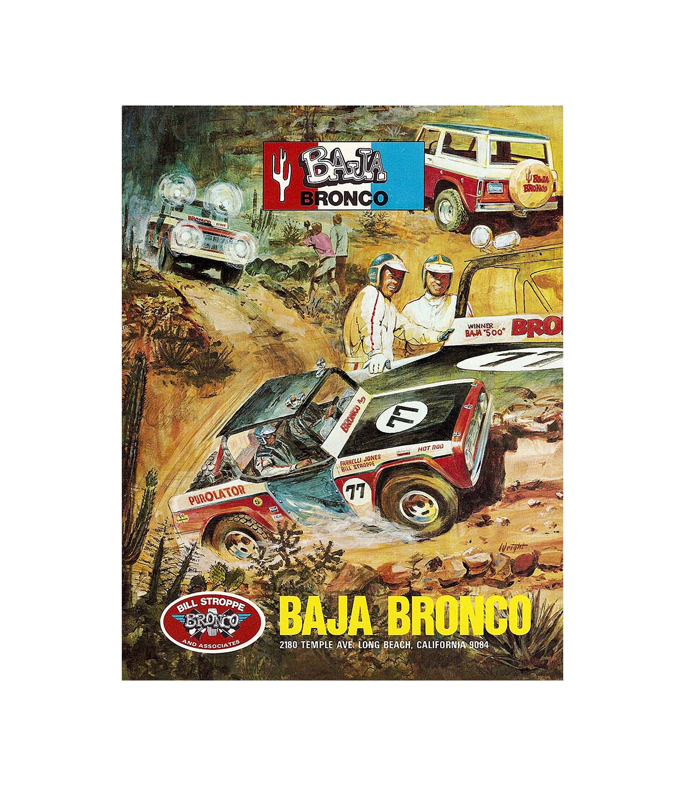 1971 Ford Baja Bronco Brochure - Over-Drive Magazine