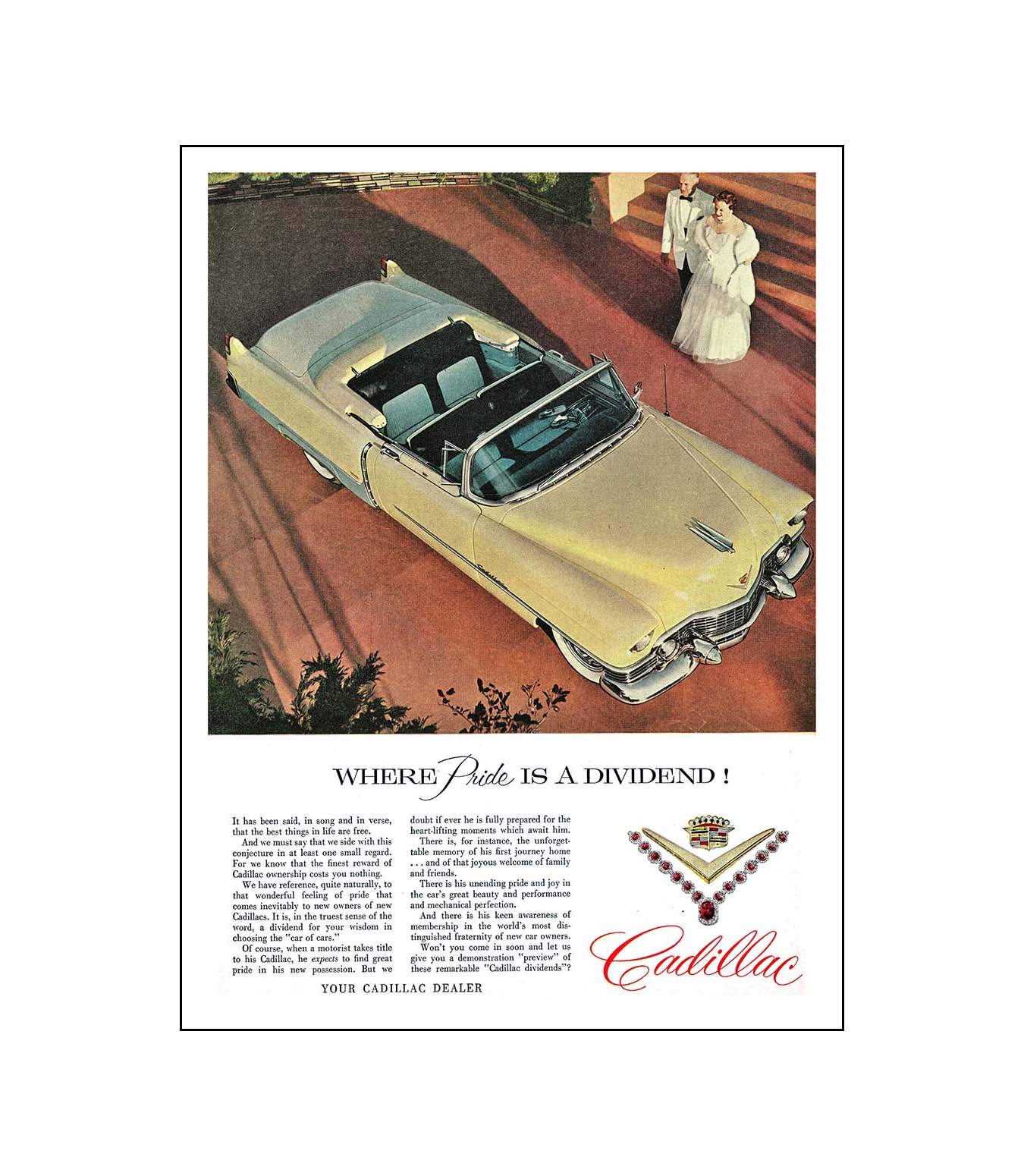 1954 Cadillac Print Ads - Over-Drive Magazine