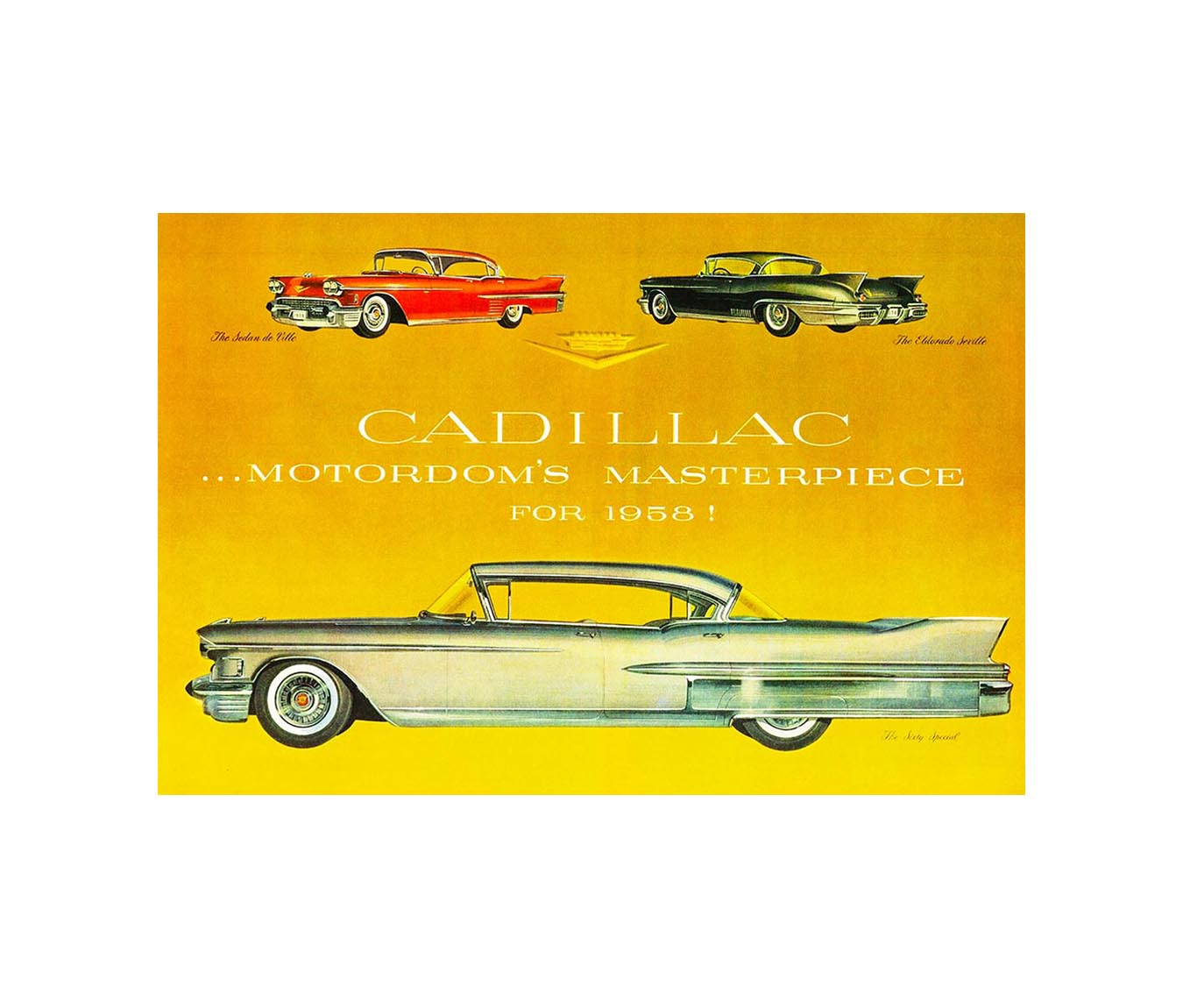 1958 Cadillac Print Ads - Over-Drive Magazine