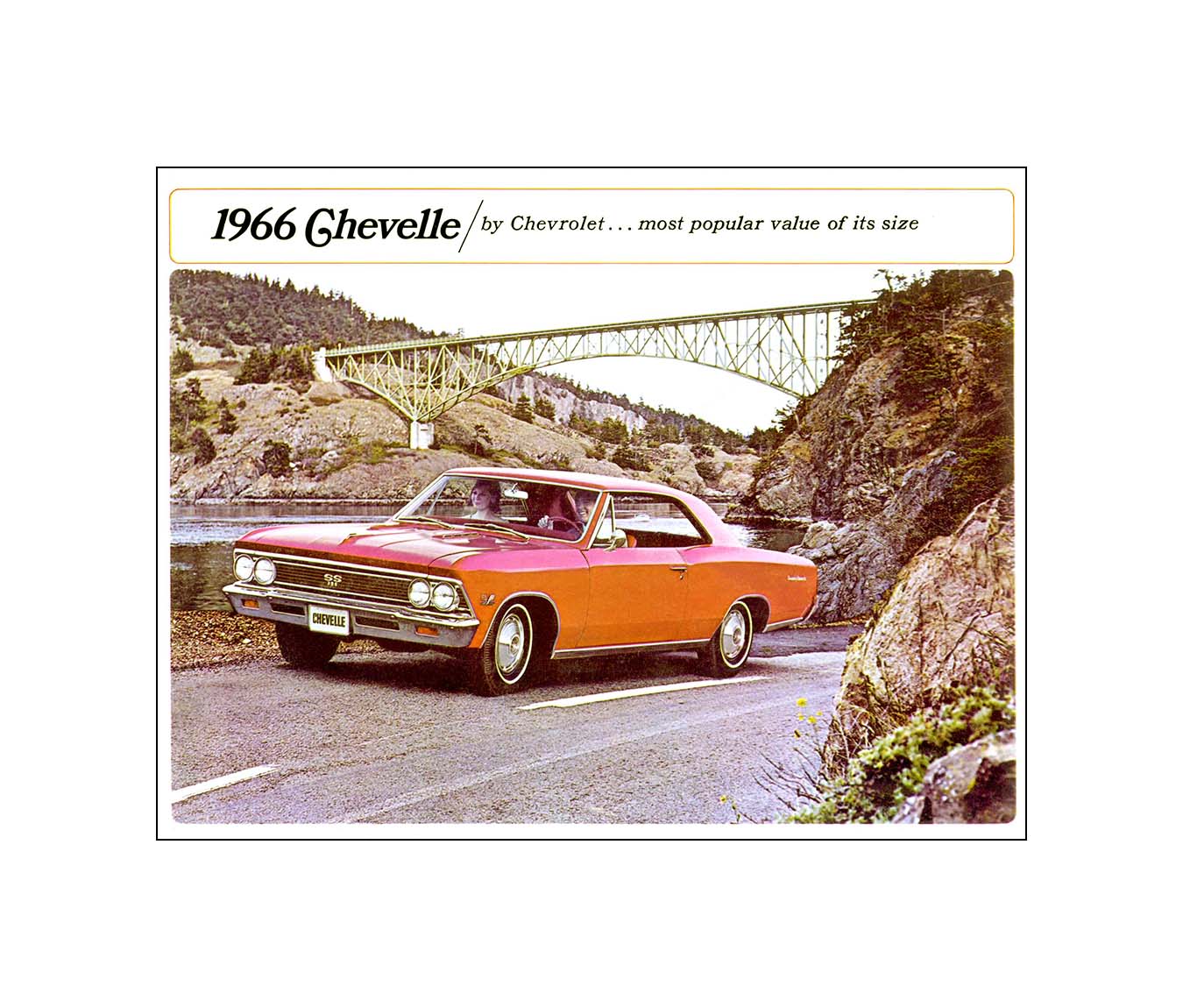 1966 Chevrolet Chevelle Brochure - Over-Drive Magazine