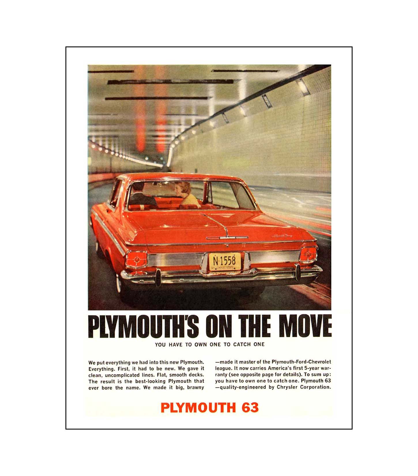 1963 Plymouth Print Ads - Over-Drive Magazine