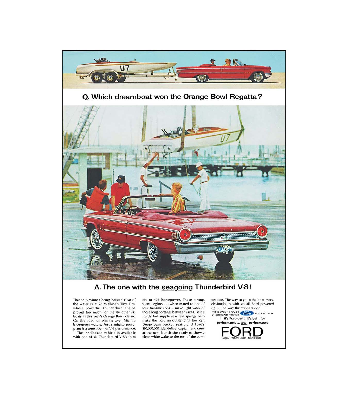 1963 Ford Full Size Car Print Ads - Over-Drive Magazine