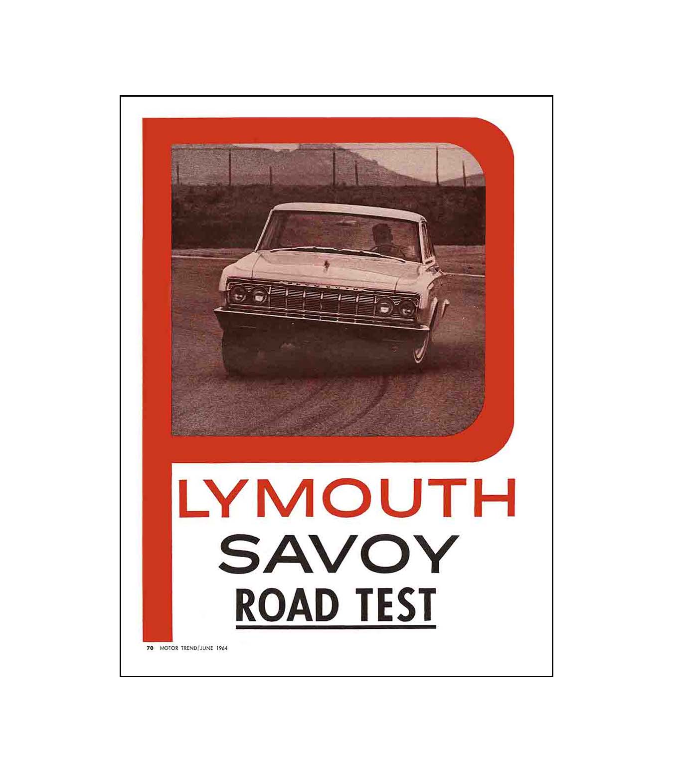1964 Plymouth Savoy Road Test - Motor Trend Magazine - Over-Drive Magazine