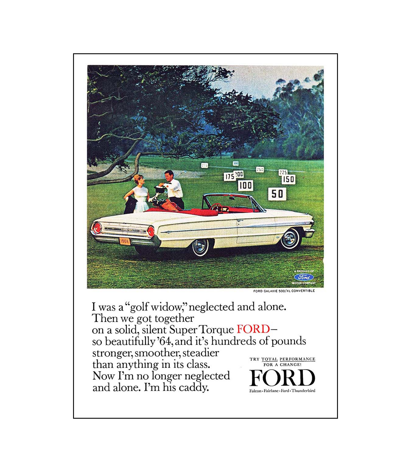 1964 Ford Full Size Car Print Ads - Over-Drive Magazine