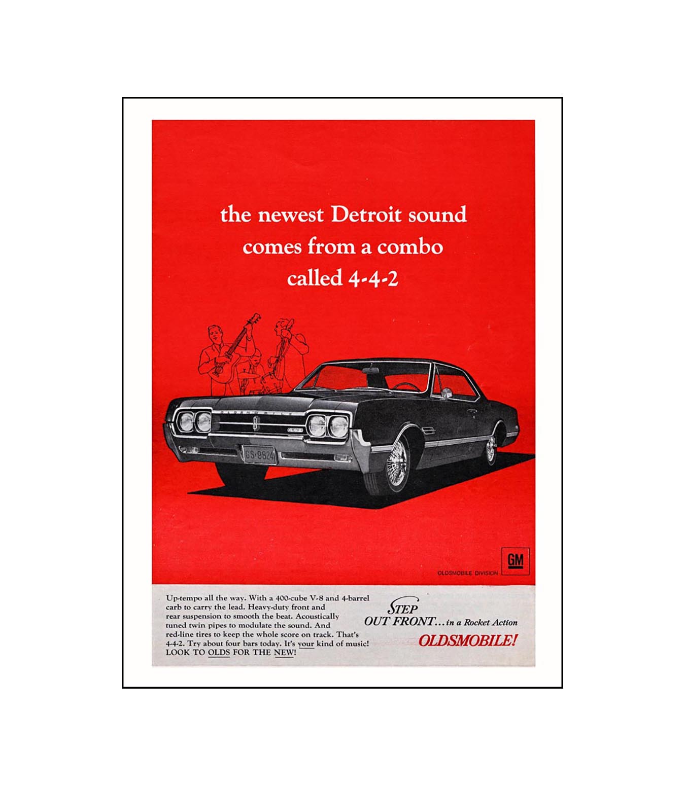 1966 Oldsmobile 442 Print Ads - Over-Drive Magazine