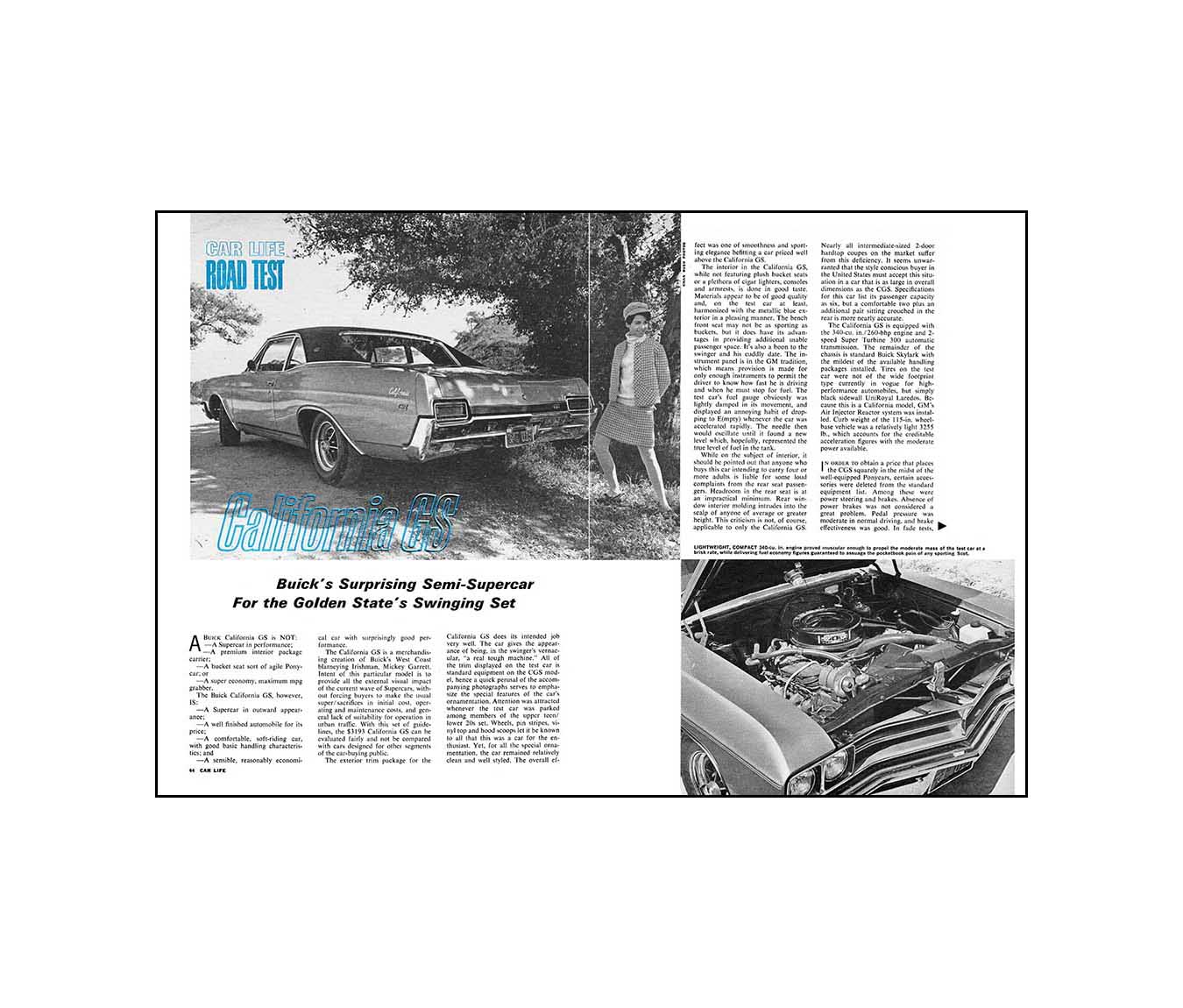 1967 Buick California GS Road Test - Car Life Magazine - Over-Drive ...