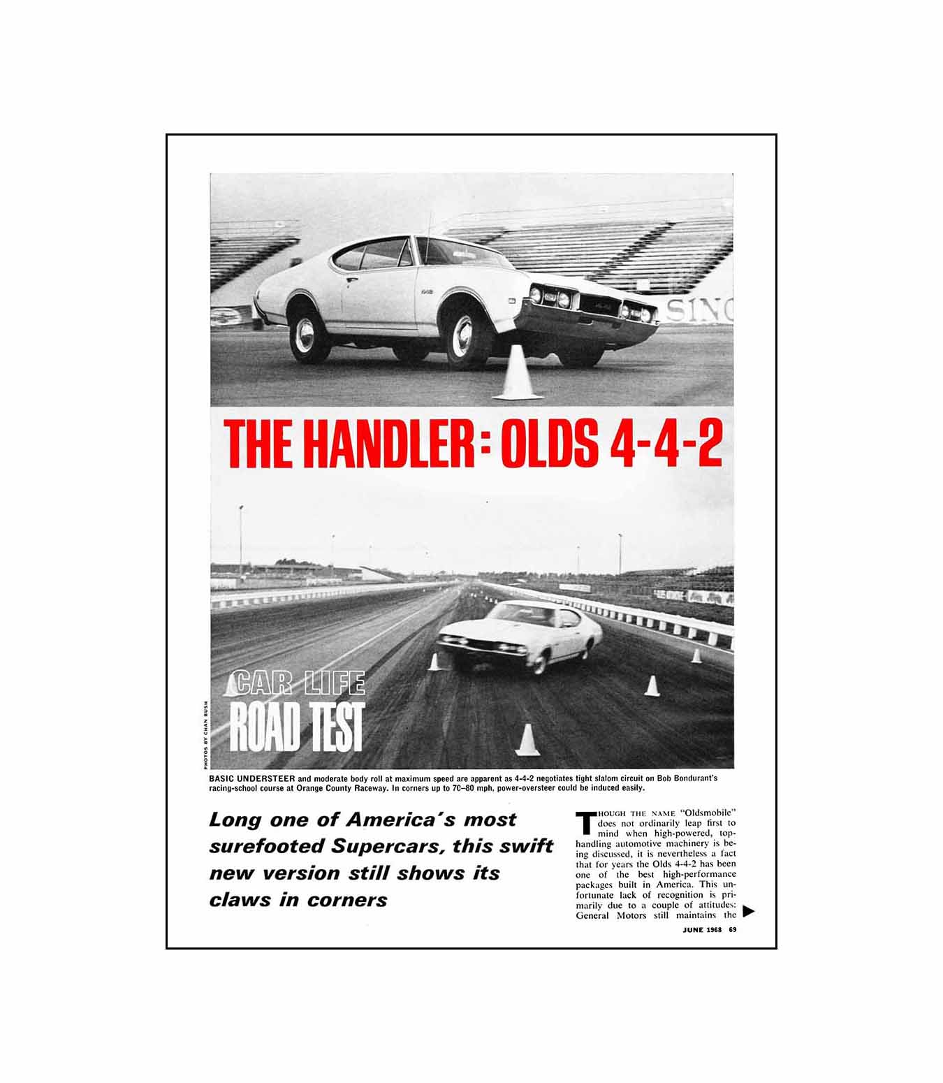 1968 Oldsmobile 442 Road Test - Car Life Magazine - Over-Drive Magazine