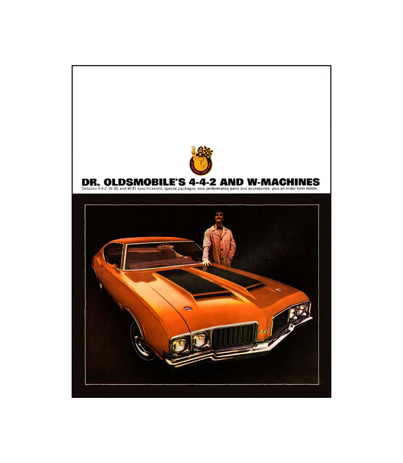 1970 Oldsmobile W-Machines Brochure - Over-Drive Magazine