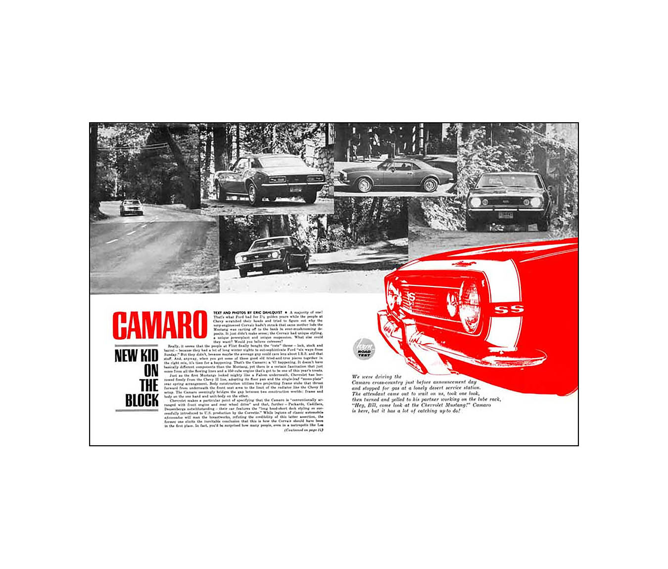 1967 Chevrolet Camaro SS 350 Road Test - Hot Rod Magazine - Over-Drive ...