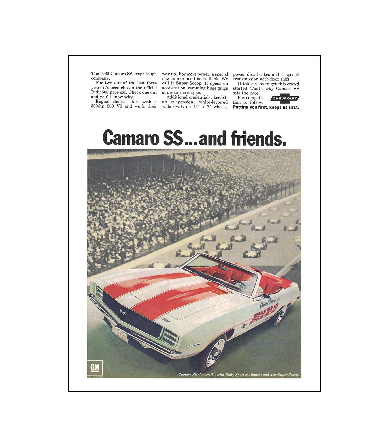 1969 Chevrolet Camaro Print Ads - Over-Drive Magazine