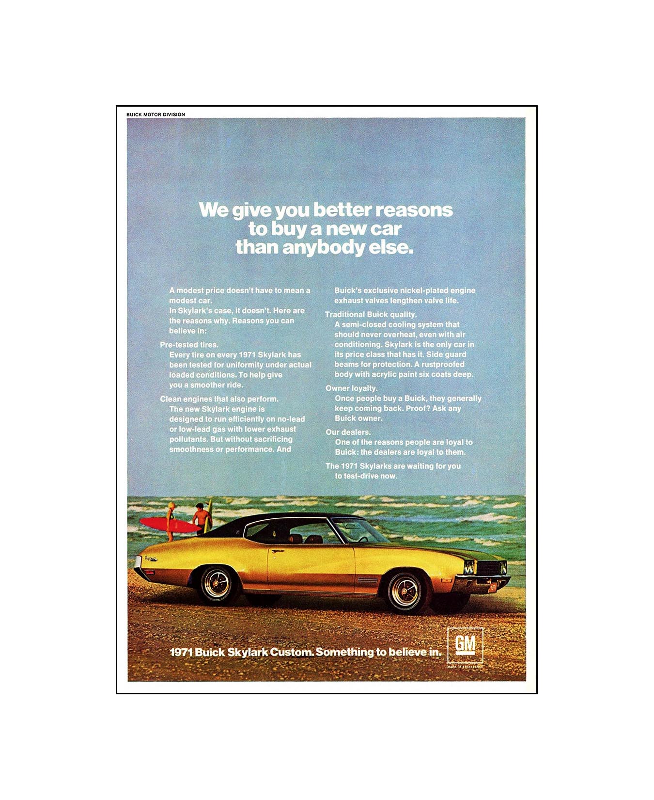 1971 Buick Mid-Size Car Print Ads - Over-Drive Magazine