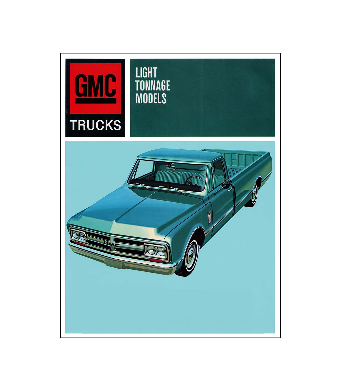 1967 GMC Pickup Truck Brochure - Over-Drive Magazine