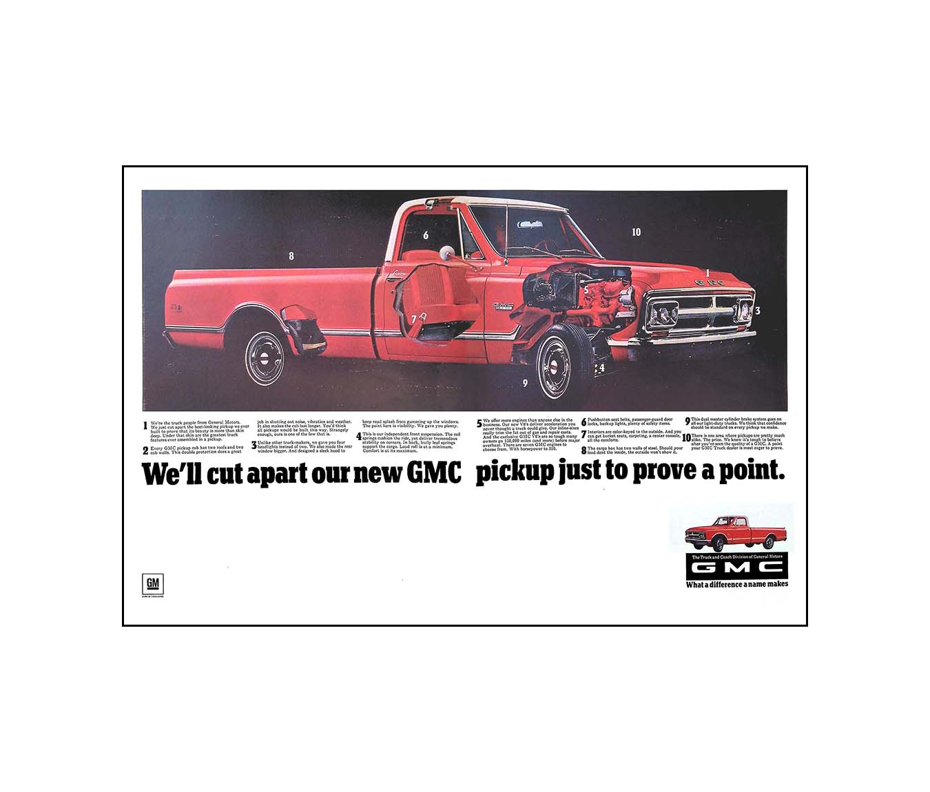 1967 GMC Pickup Truck Print Ads - Over-Drive Magazine