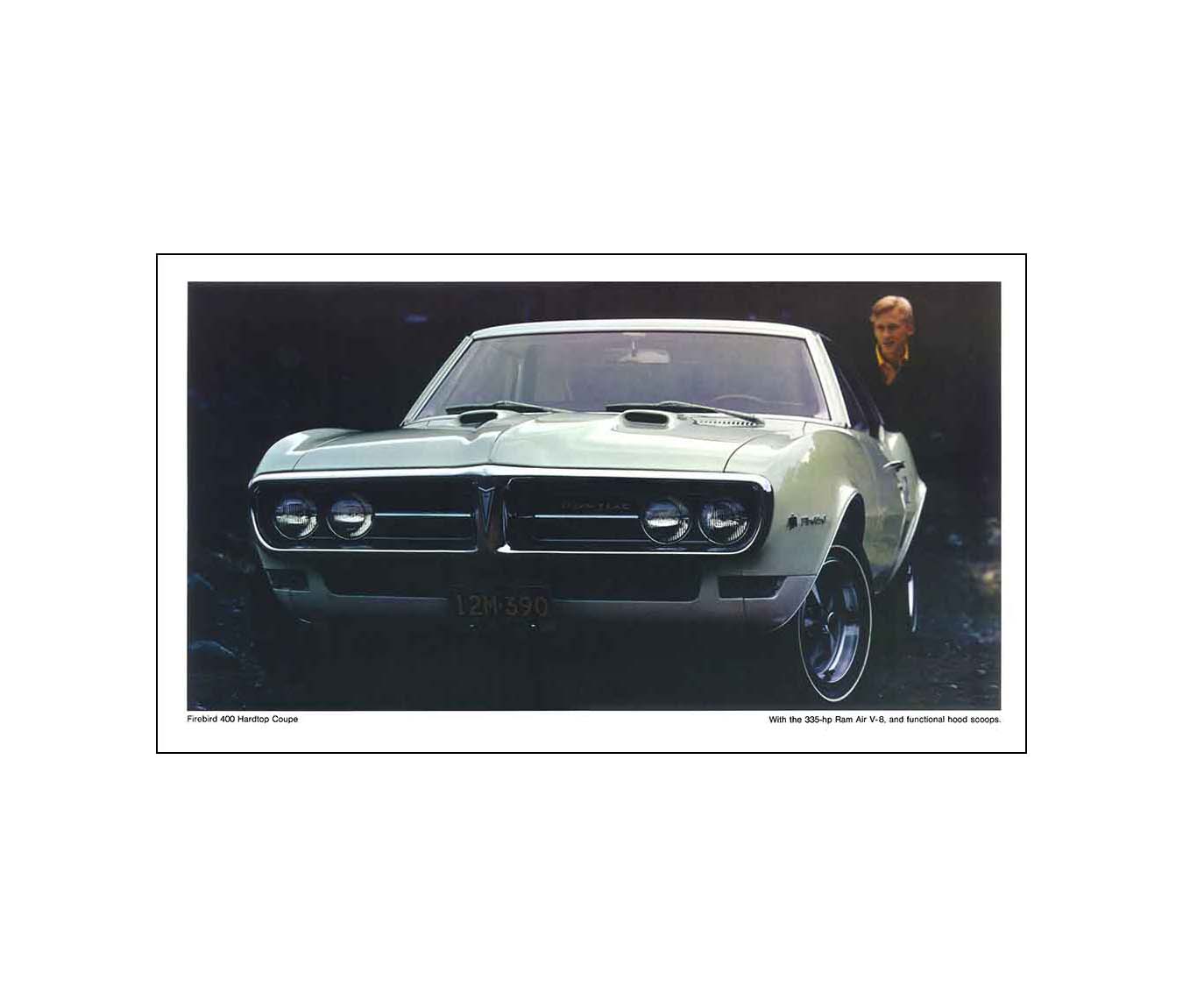 1968 Pontiac Firebird 400 Poster - Over-Drive Magazine