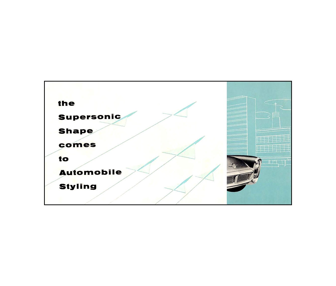 1955 Oldsmobile Delta 88 Concept Car Brochure - Over-Drive Magazine