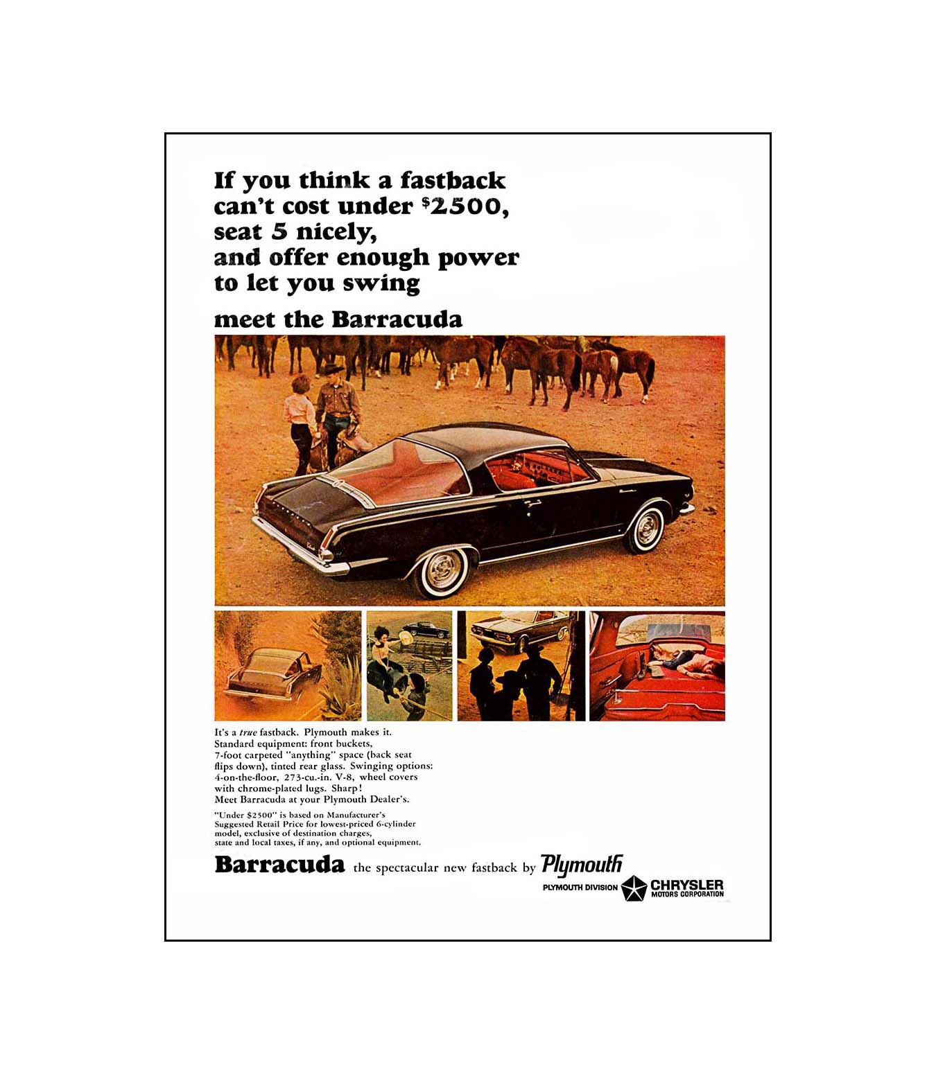 1964 Plymouth Barracuda Print Ads - Over-Drive Magazine