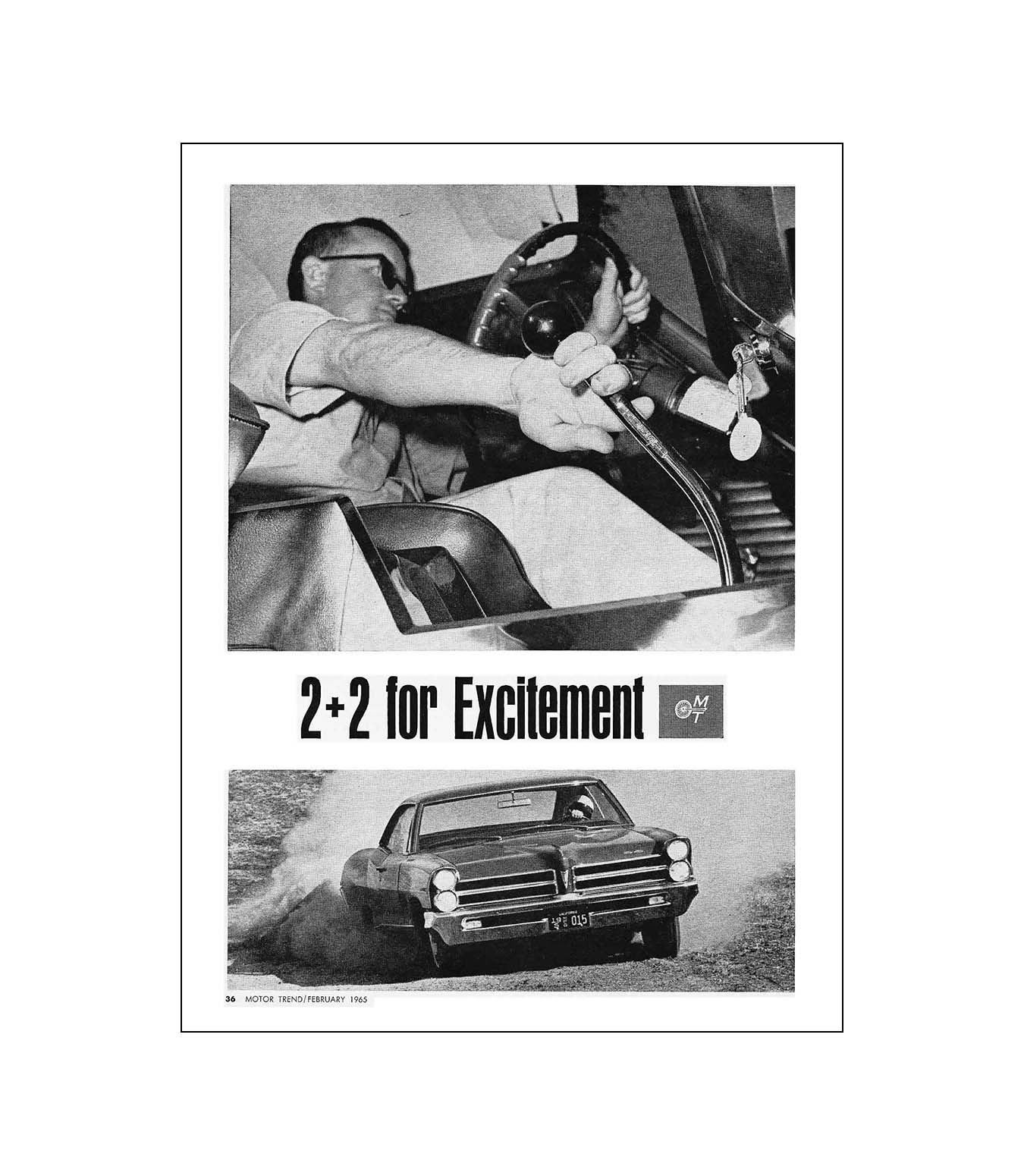 1965 Pontiac 2+2 Road Test - Motor Trend Magazine - Over-Drive Magazine