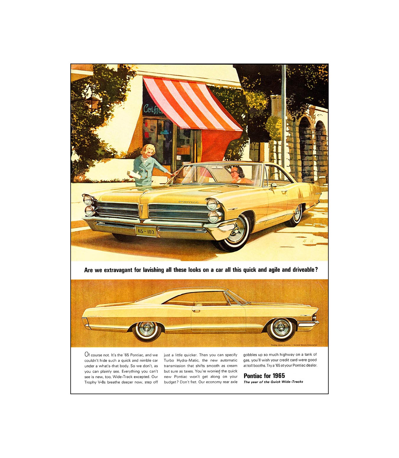 1965 Pontiac Catalina Print Ads - Over-Drive Magazine
