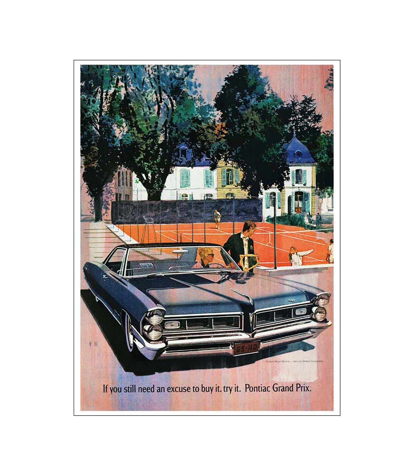 1965 Pontiac Grand Prix Print Ads - Over-Drive Magazine