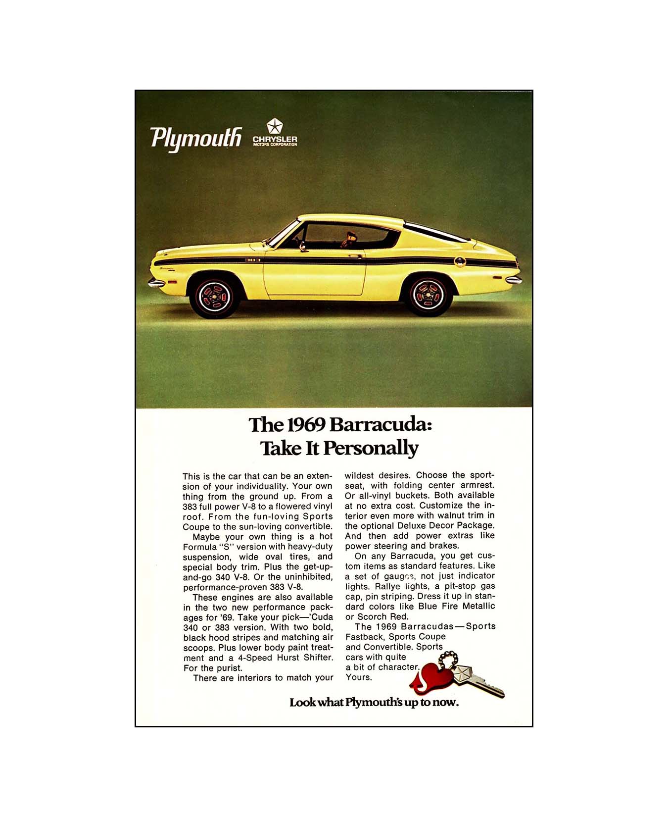 1969 Plymouth Barracuda Print Ads - Over-Drive Magazine