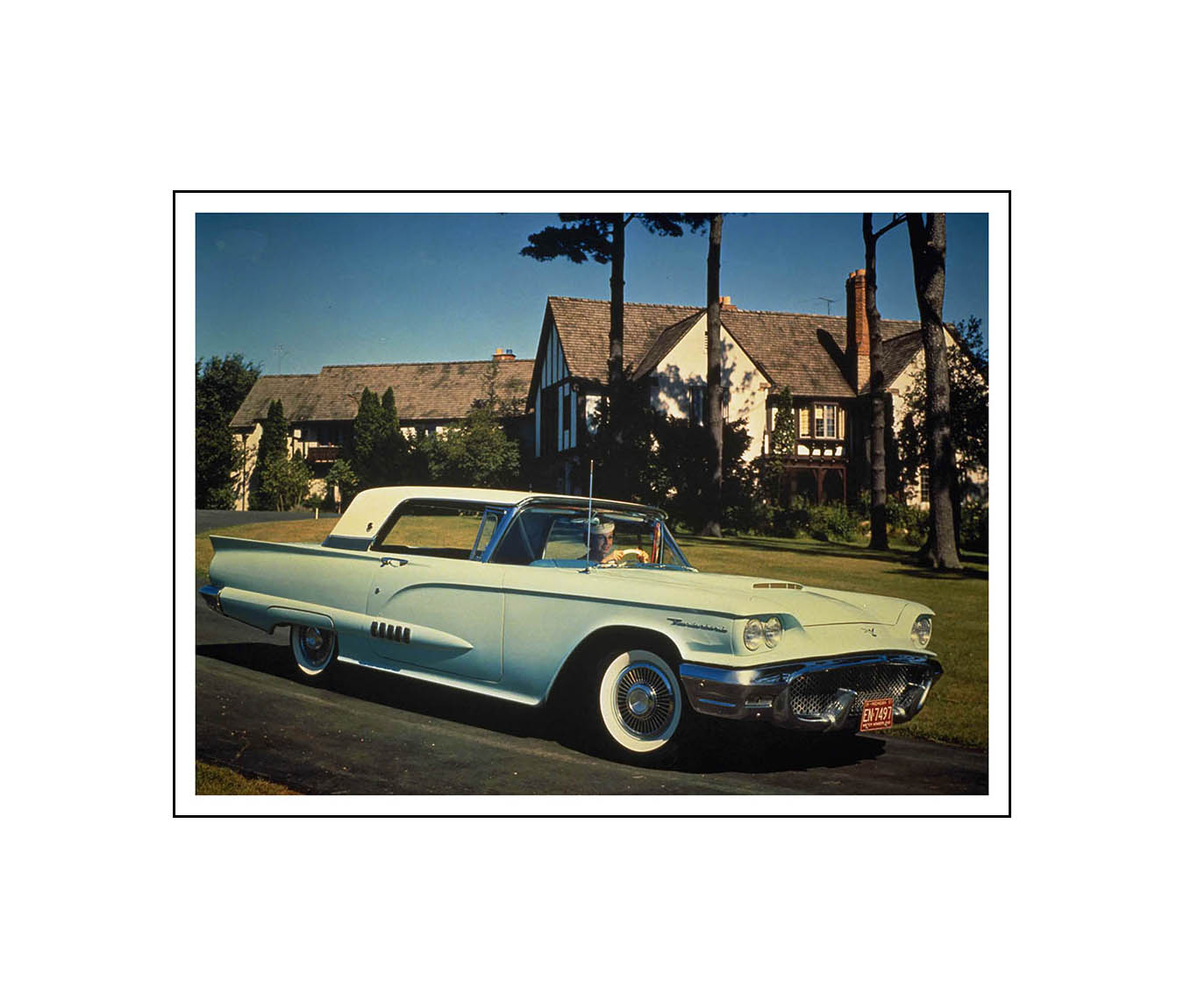 1958 Ford Thunderbird Press Release Photos - Over-Drive Magazine