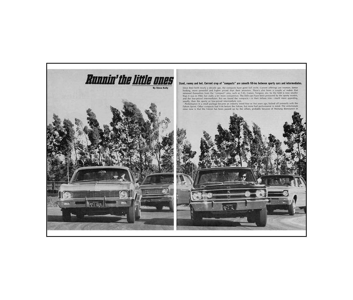 1968 Dodge Dart GTS 340 versus Chevy Nova, Ford Falcon, Rambler Rogue ...