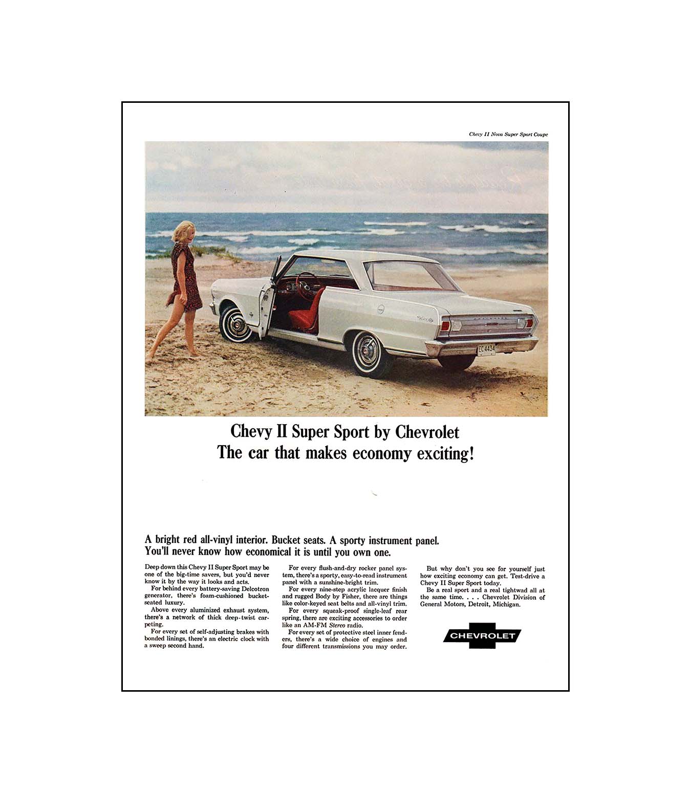 1965 Chevrolet Chevy II and Nova Print Ads - Over-Drive Magazine