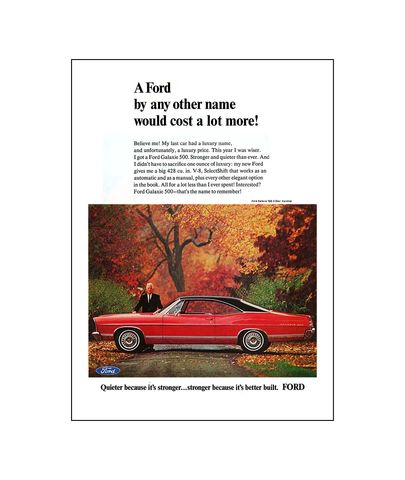 1967 Ford Full Size Cars Print Ads - Over-Drive Magazine