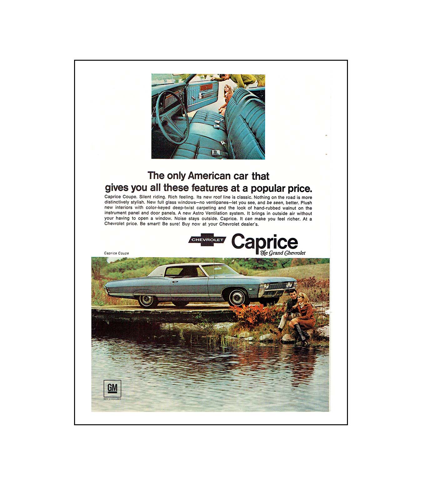 1968 Chevrolet Full Size Car Print Ads - Over-Drive Magazine