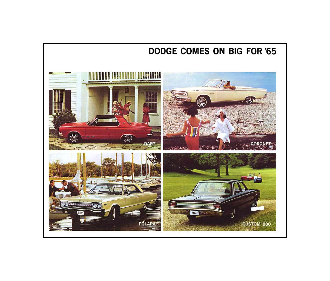 1965 Dodge Full Lines Brochure - Over-Drive Magazine
