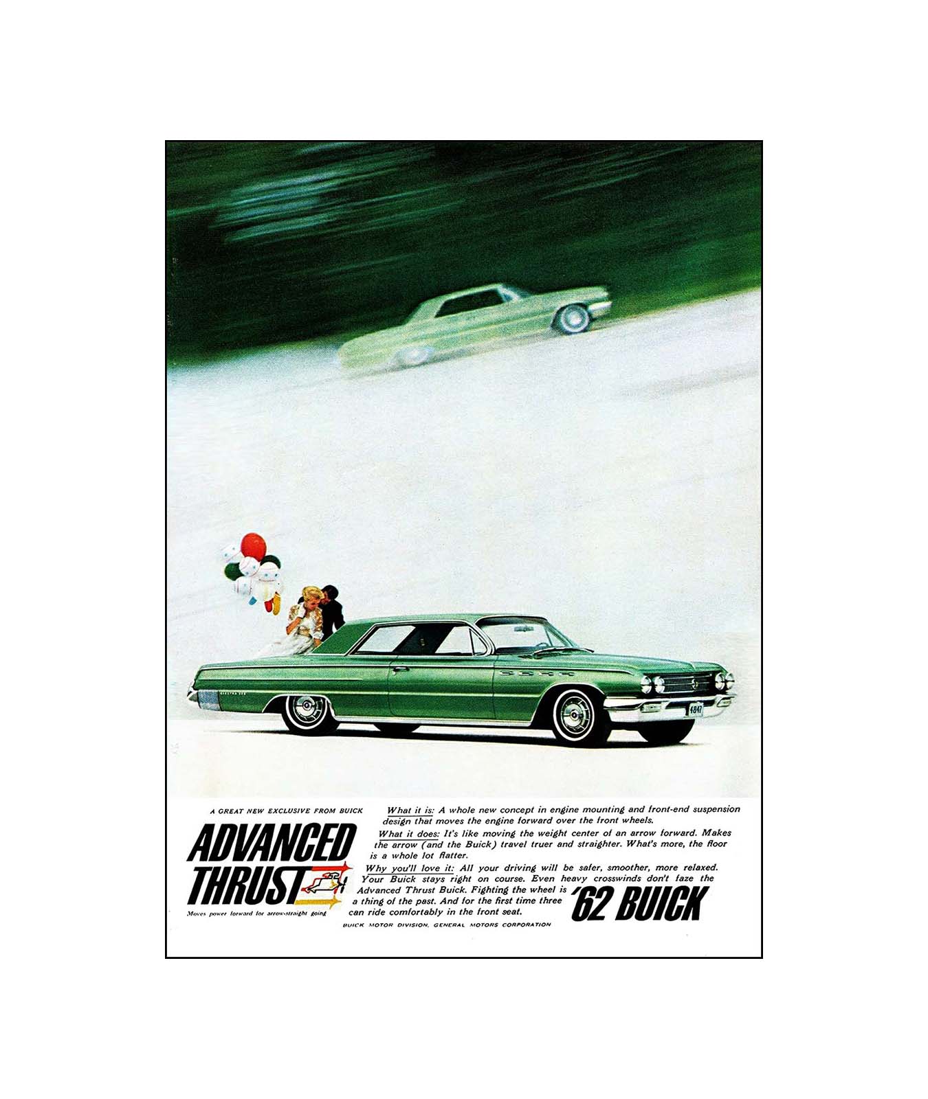 1962 Buick Full Size Car Print Ads - Over-Drive Magazine