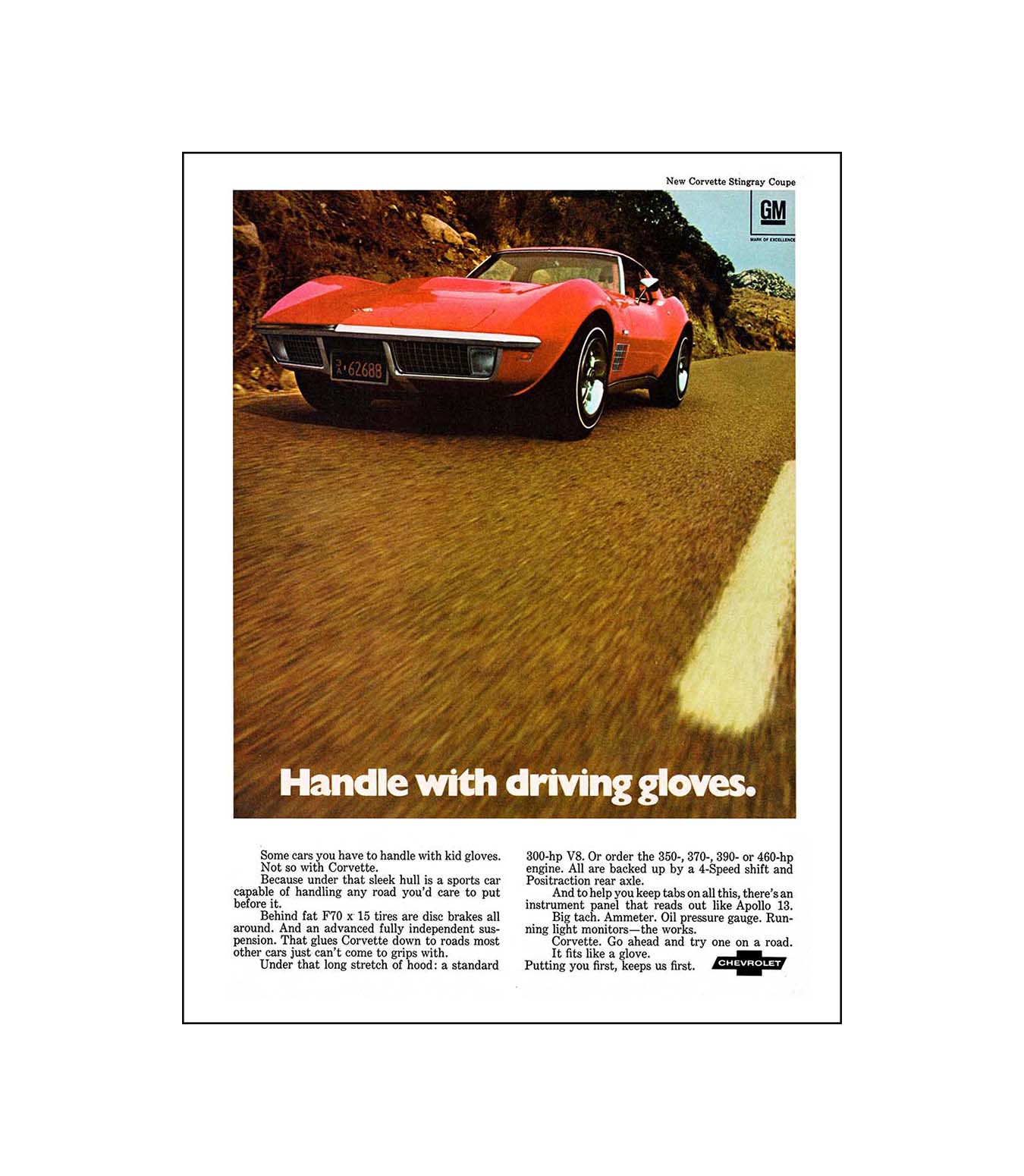 1970 Chevrolet Corvette Print Ads - Over-Drive Magazine