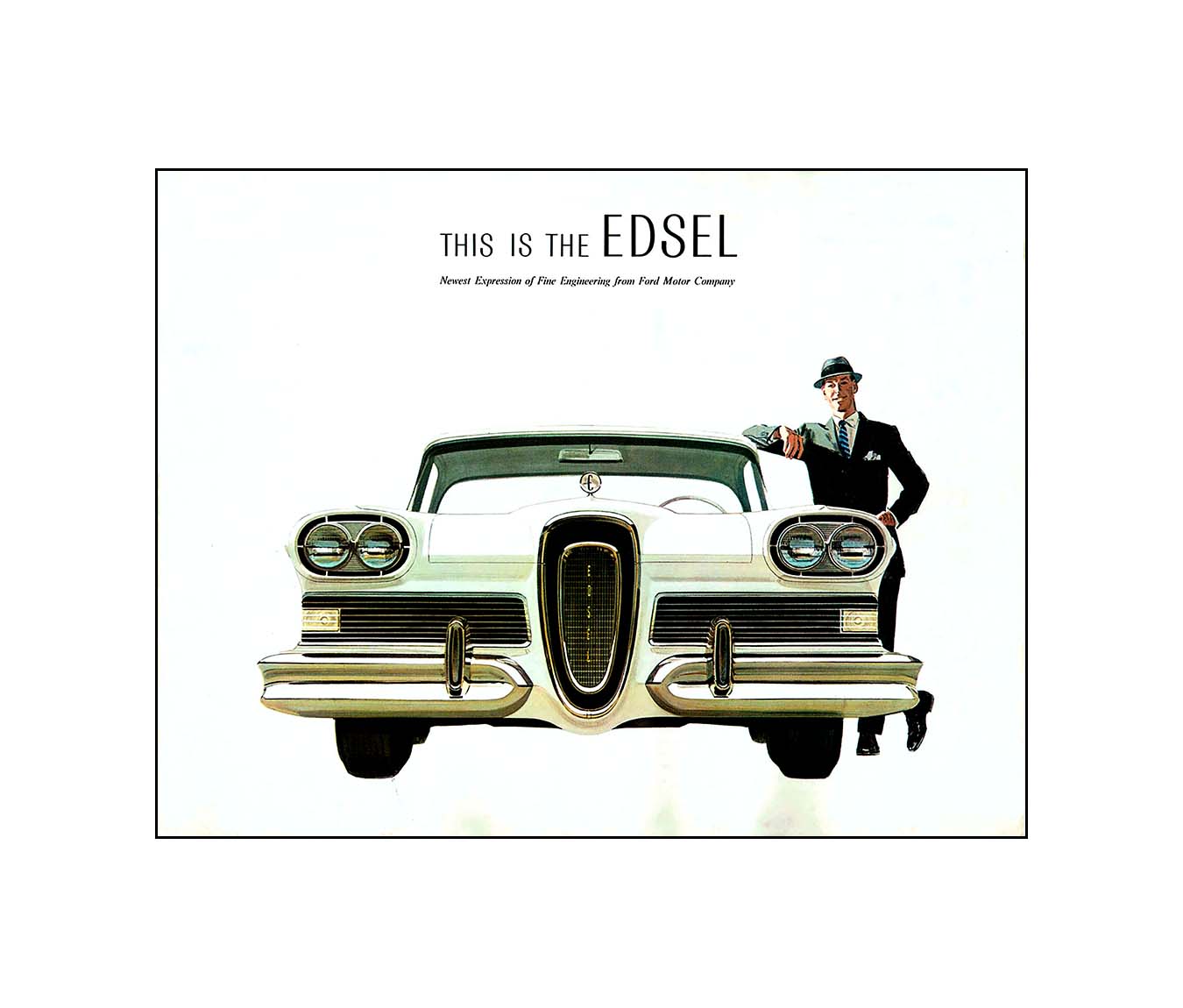 1958 Edsel Deluxe Brochure - Over-Drive Magazine