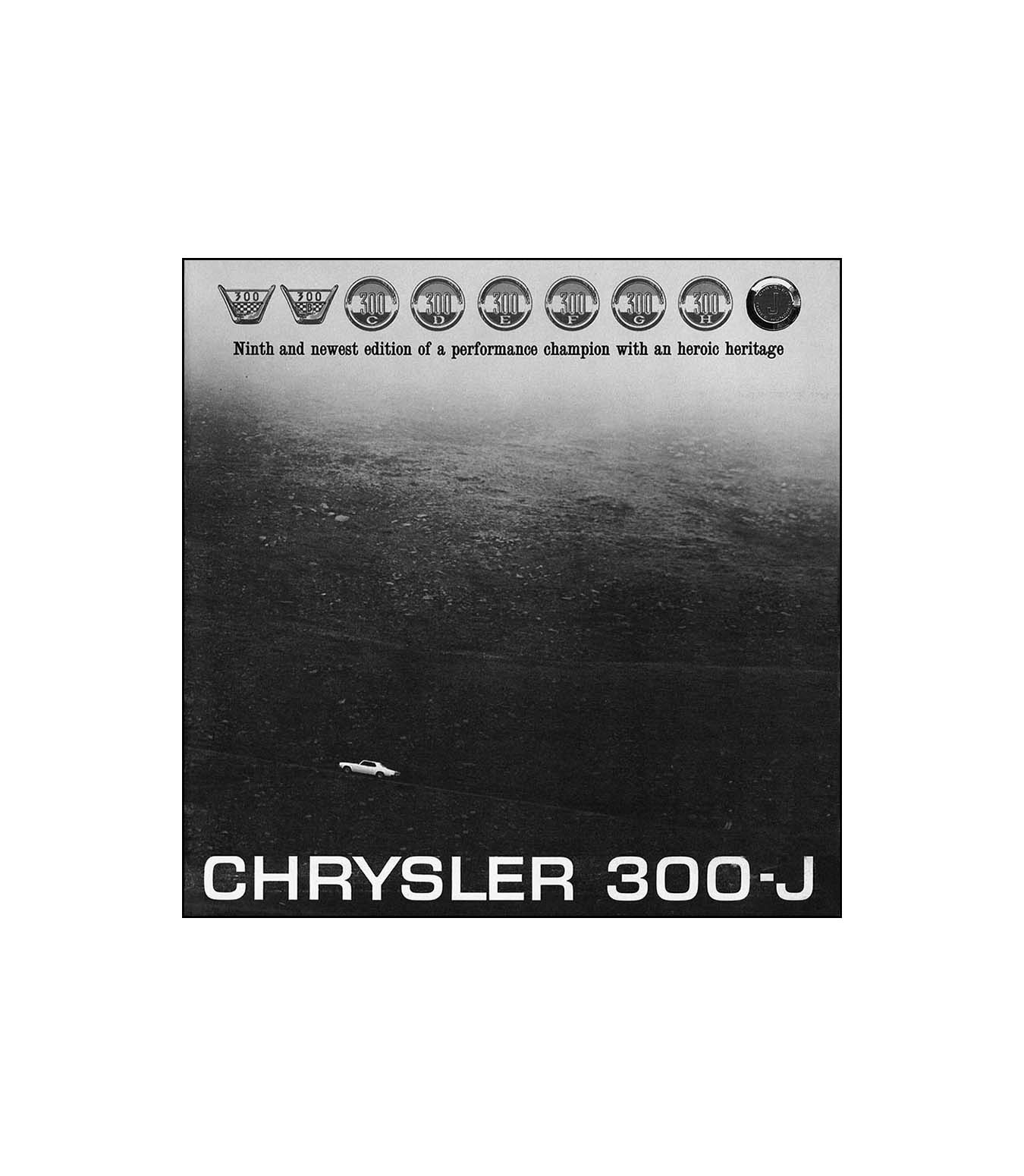 1963 Chrysler 300J Brochure - Over-Drive Magazine