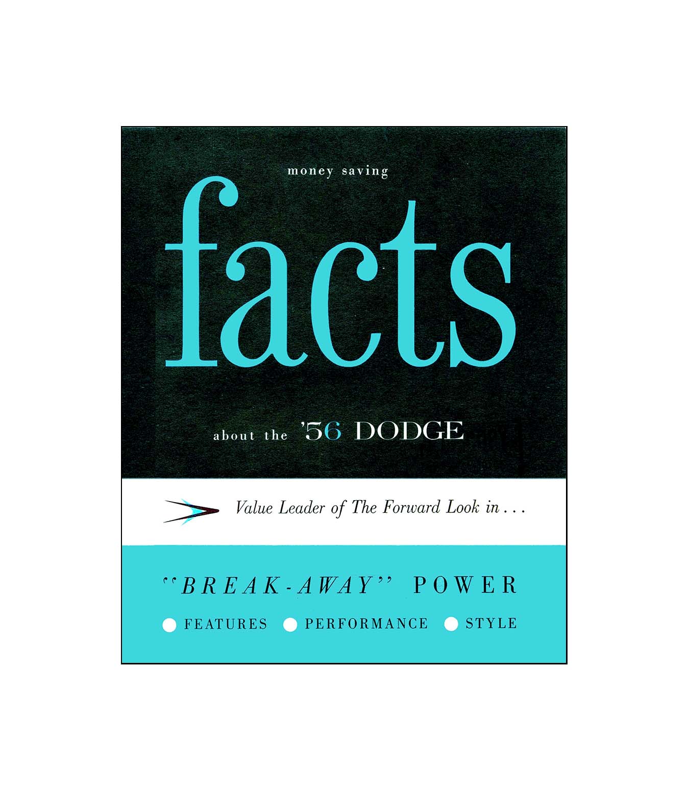 1956 Dodge Facts Brochure - Over-Drive Magazine